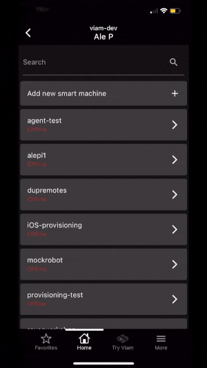 Complete end-user setup for a machine | Provision devices